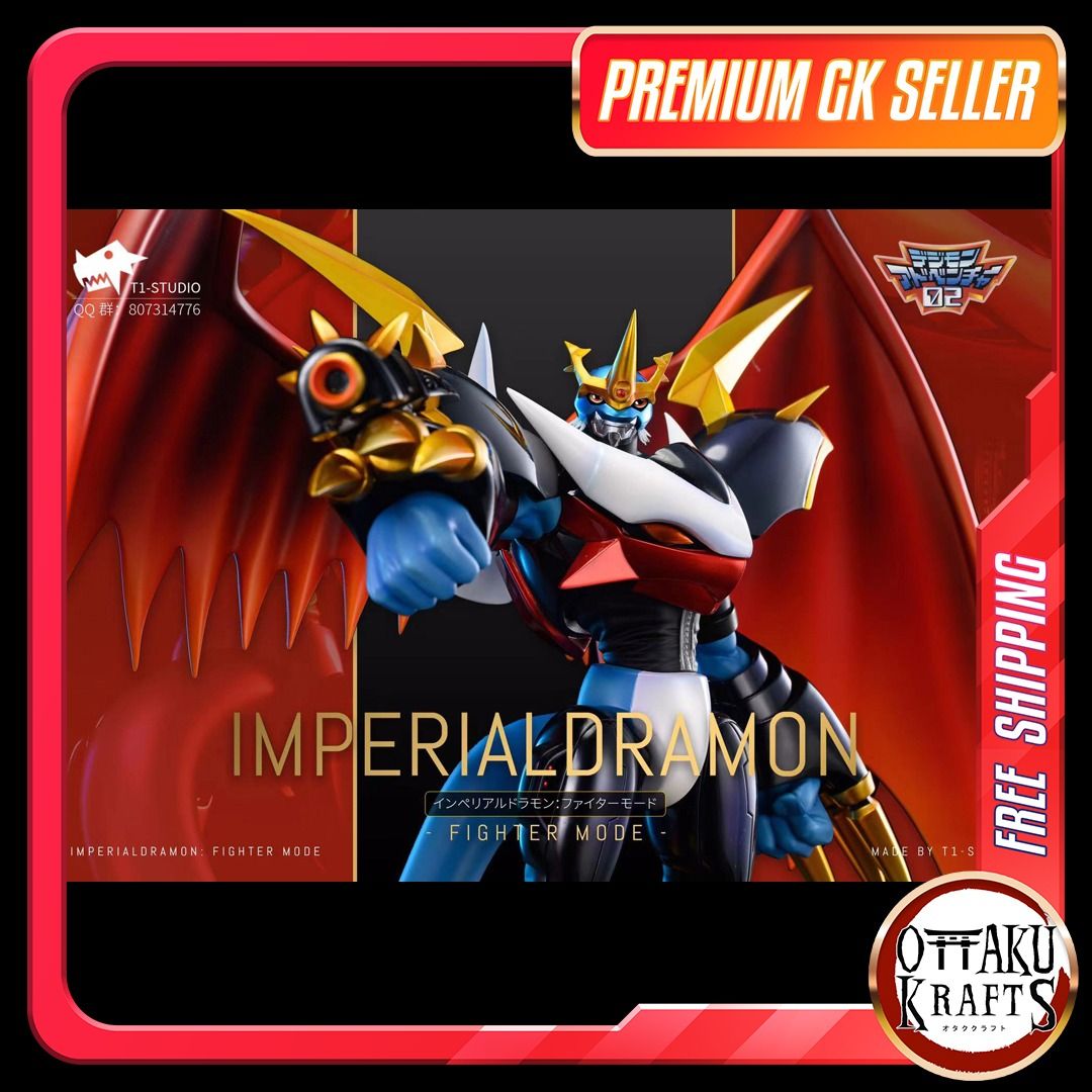 【PO】Imperialdramon | T1 Studio | Digimon【FREE Shipping】GK Figurine | GK Figure | GK Statue ...