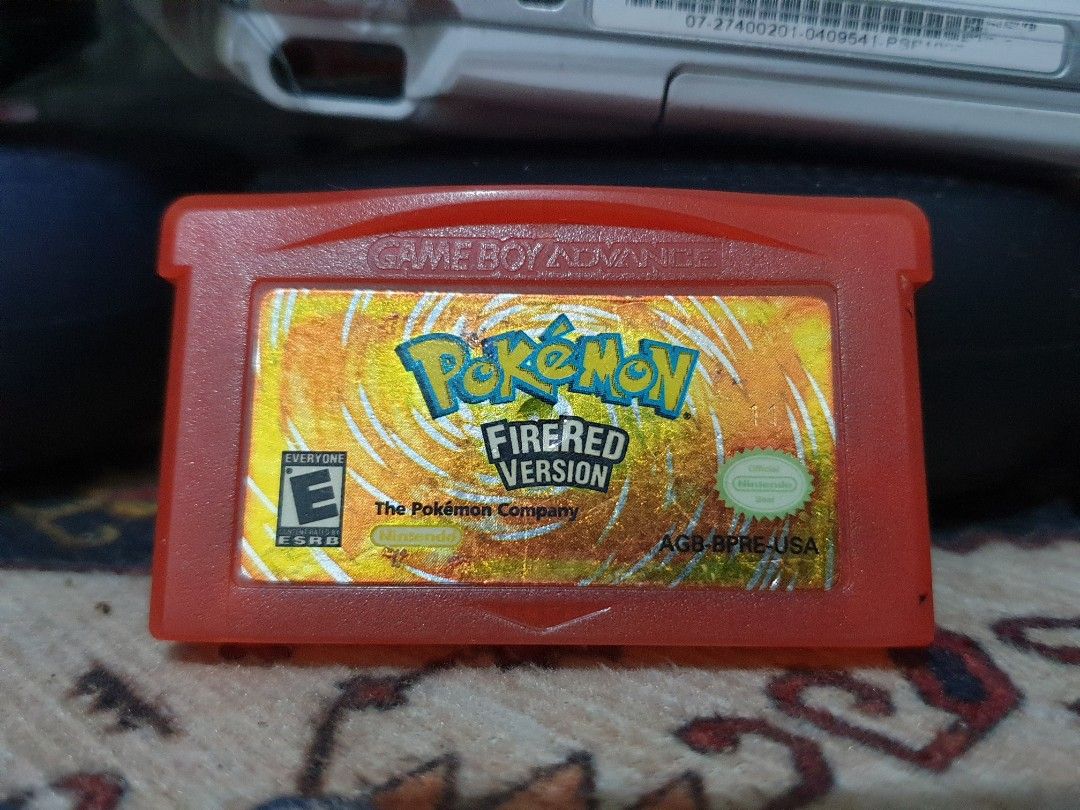 Pokemon Fire Red Version Original Gameboy Advance game, Video Gaming ...