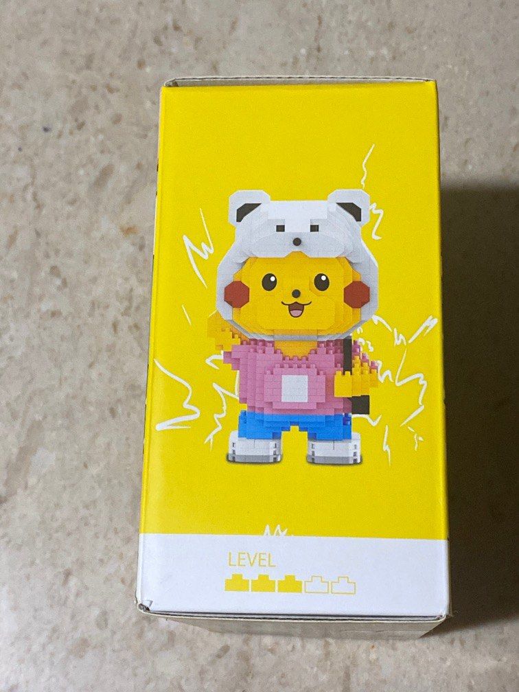 POKEMON pikachu figurine building blocks bricks, Hobbies & Toys, Toys ...