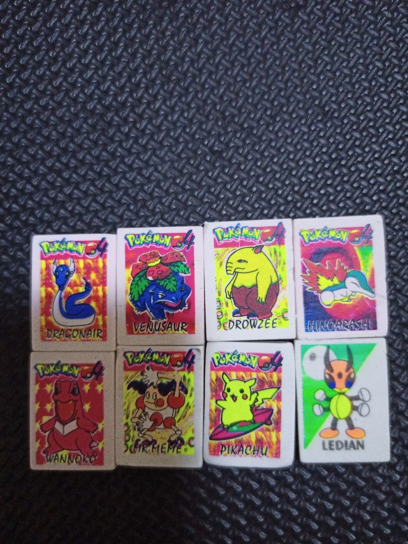 Pokemon Rubber, Hobbies & Toys, Stationery & Craft, Stationery & School ...