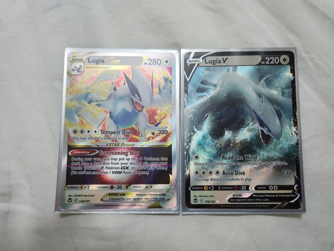 Pokemon silver tempest lugia set, Hobbies & Toys, Toys & Games on Carousell