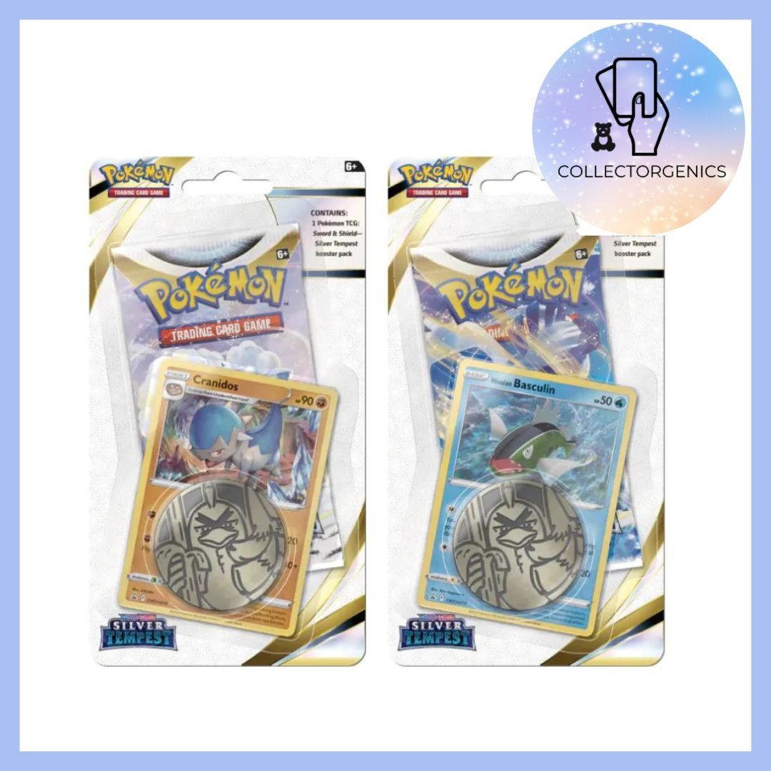 Pokemon TCG SS12 Silver Tempest Checklane Blister Set, Hobbies & Toys ...