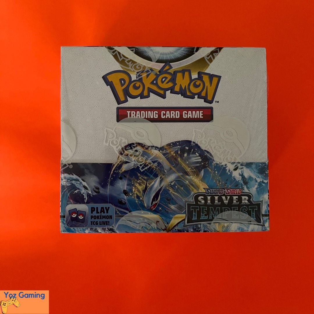 Pokemon TCG SWSH12 Silver Tempest Booster Box, Hobbies & Toys, Toys ...