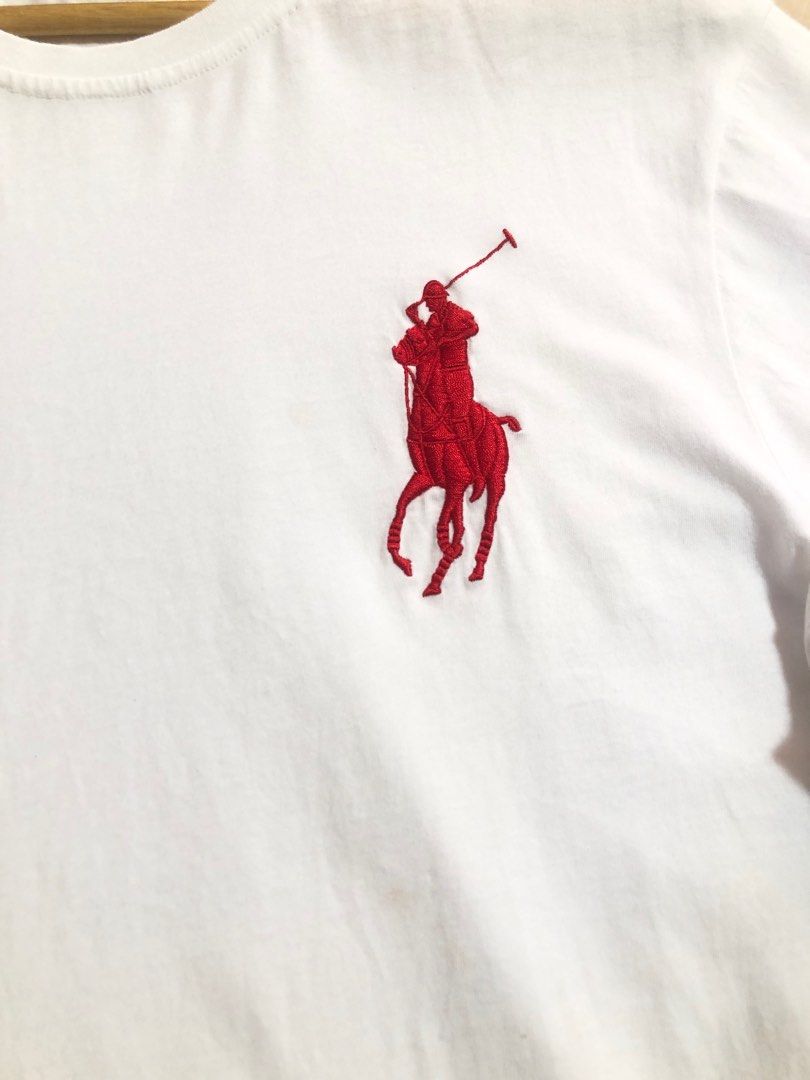 POLO RALPH LAUREN BIG RED LOGO SHIRT, Men's Fashion, Tops & Sets ...