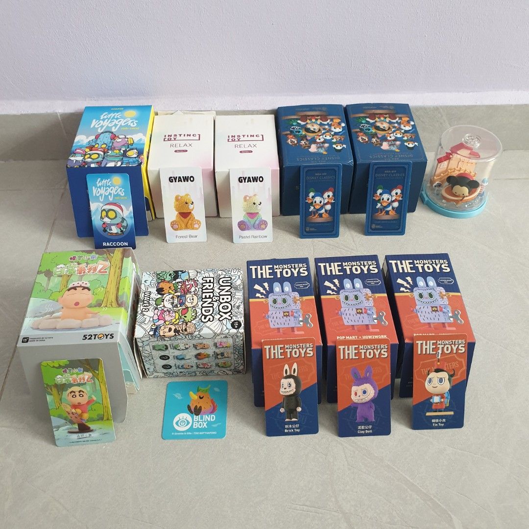 PopMart Labubu Monsters Toys KEWII Unbox and friends Wave 2 figure ...