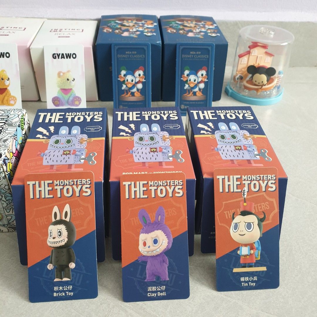 PopMart Labubu Monsters Toys KEWII Unbox and friends Wave 2 figure ...