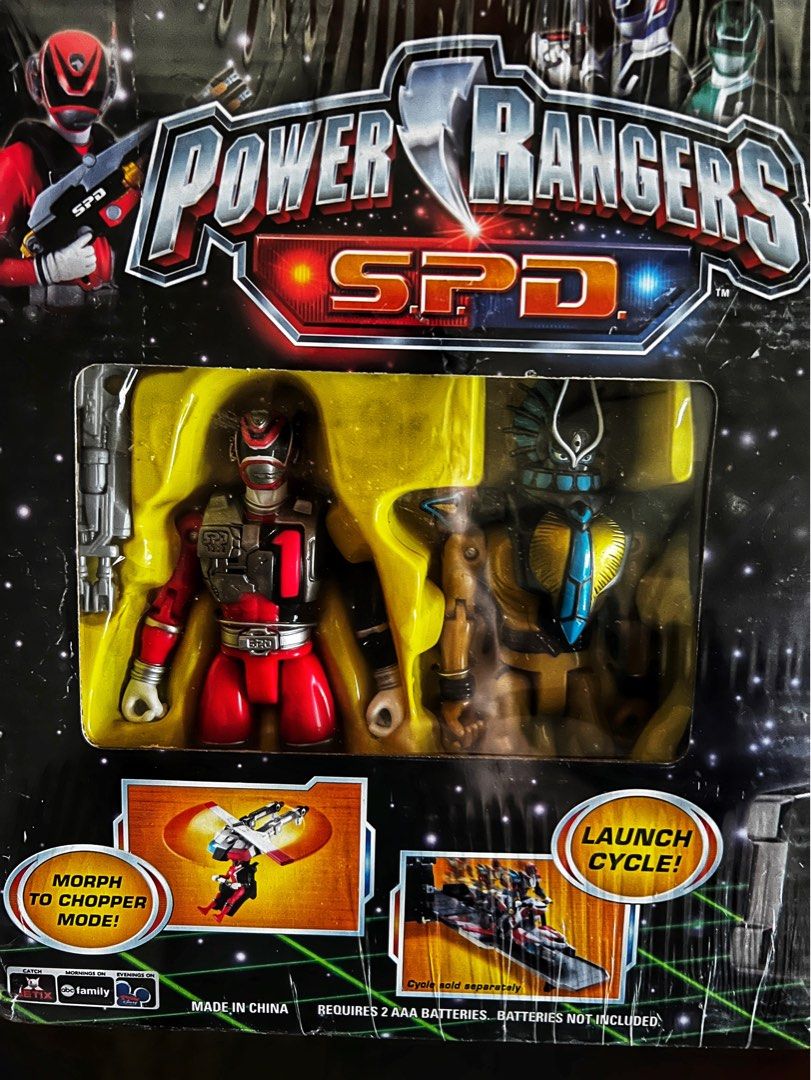 Vintage Power Rangers SPD Swat Command Truck, Hobbies & Toys, Toys ...