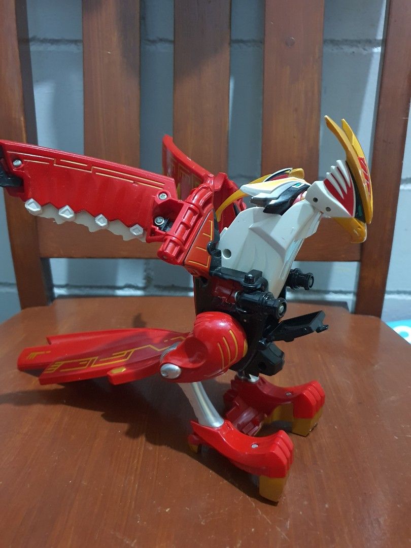 Power Rangers Wild Force DX Gao Falcon Chogokin Gaoranger Megazord ...