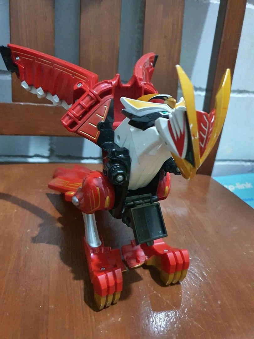Power Rangers Wild Force DX Gao Falcon Chogokin Gaoranger Megazord ...