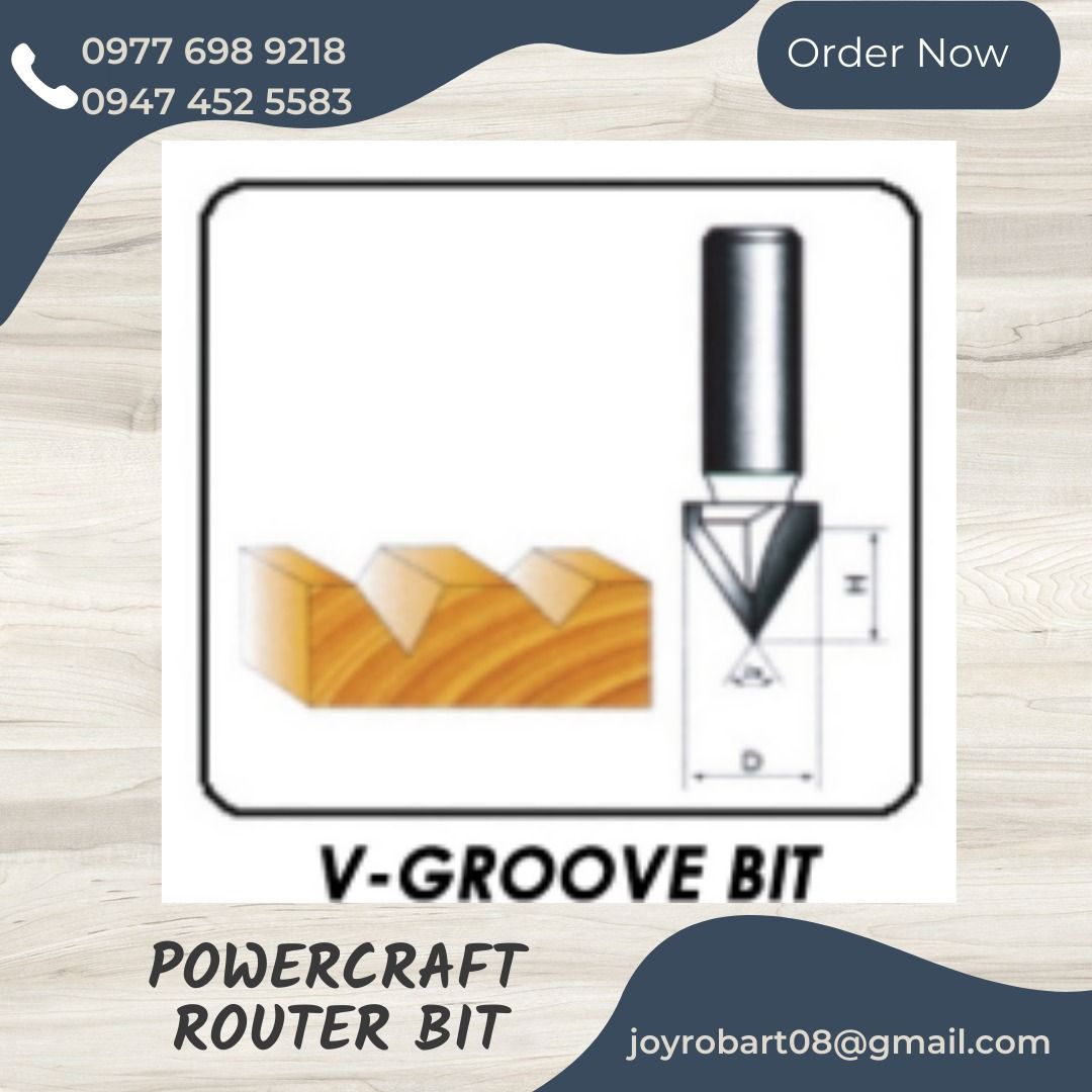 POWERCRAFT ROUTER BITS, Commercial & Industrial, Construction Tools ...