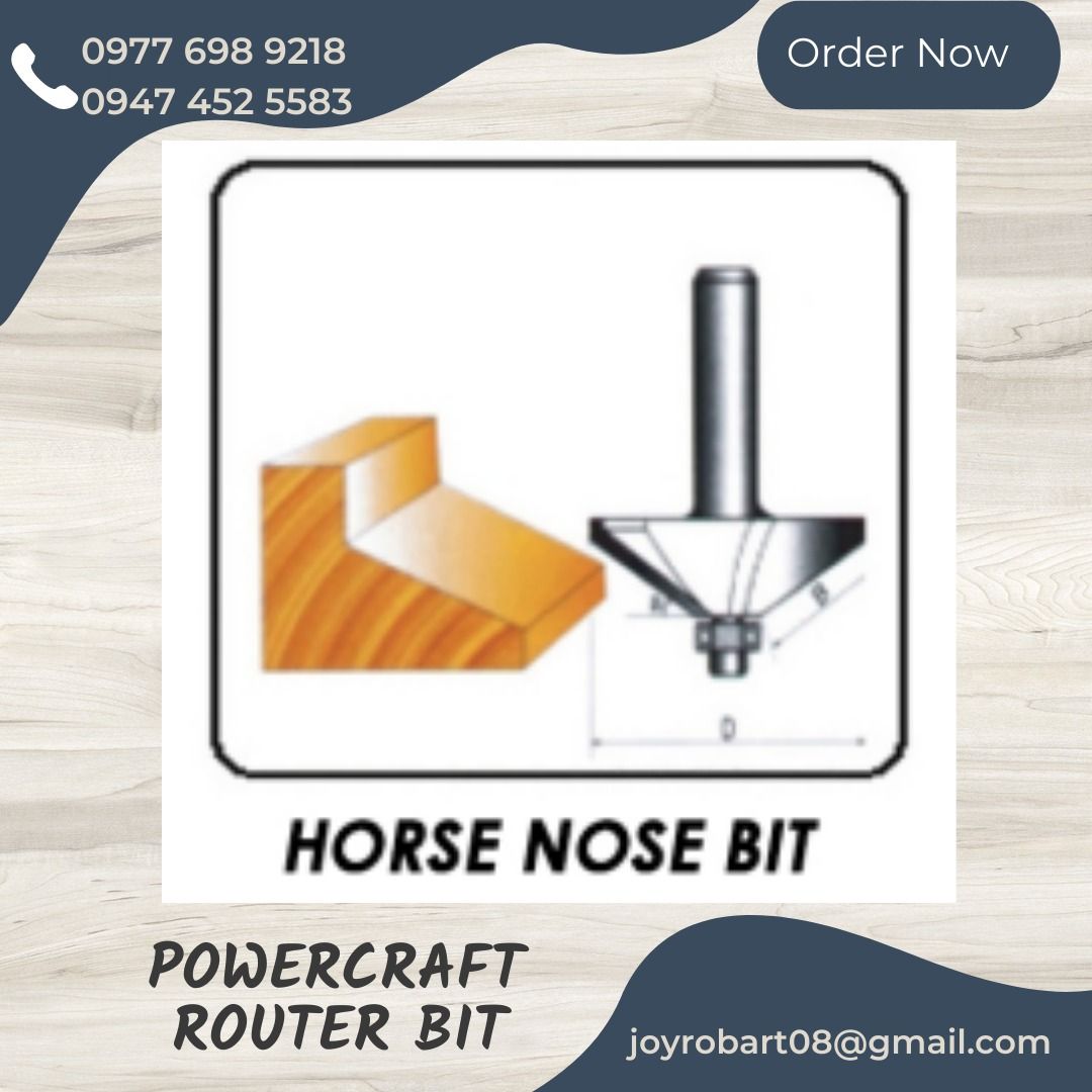 POWERCRAFT ROUTER BITS, Commercial & Industrial, Construction Tools ...