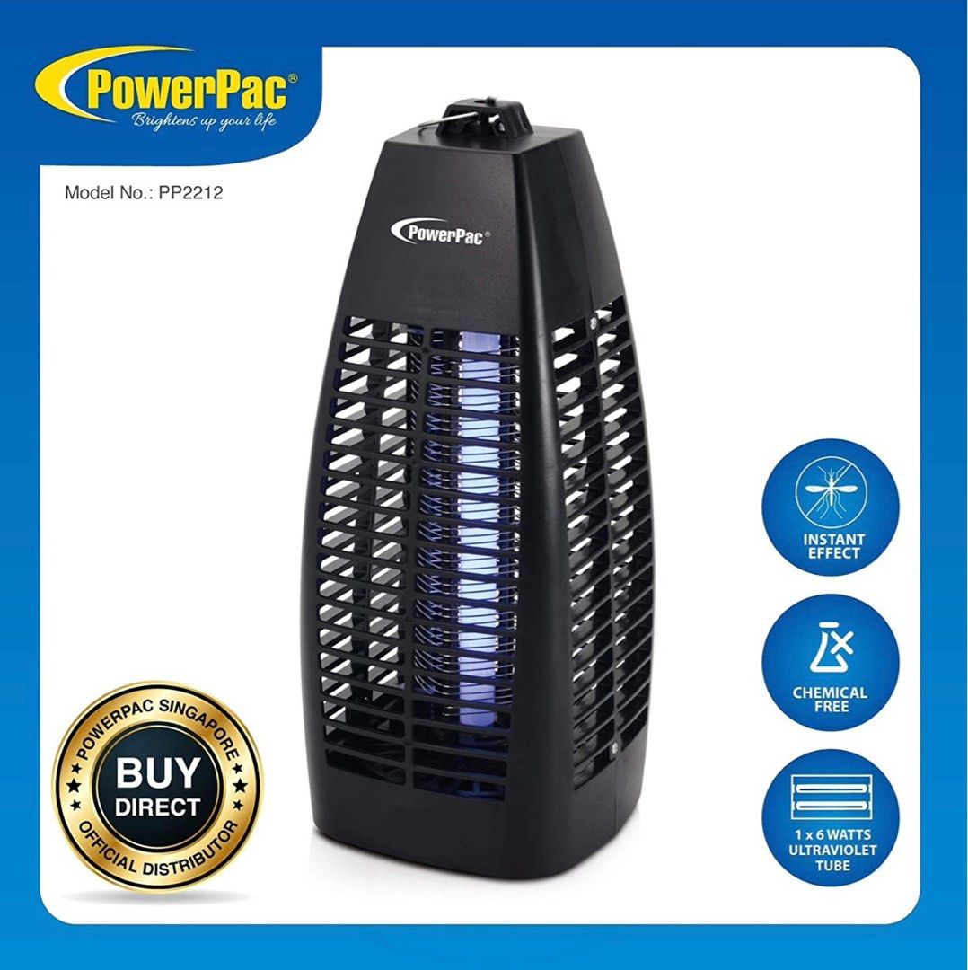 Powerpac Mosquito Power Strike (PP2212), Furniture & Home Living ...