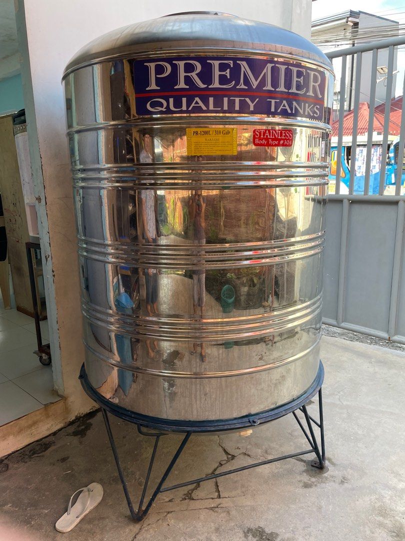 Premier Quality Stainless tank 1200Liters, Furniture & Home Living ...