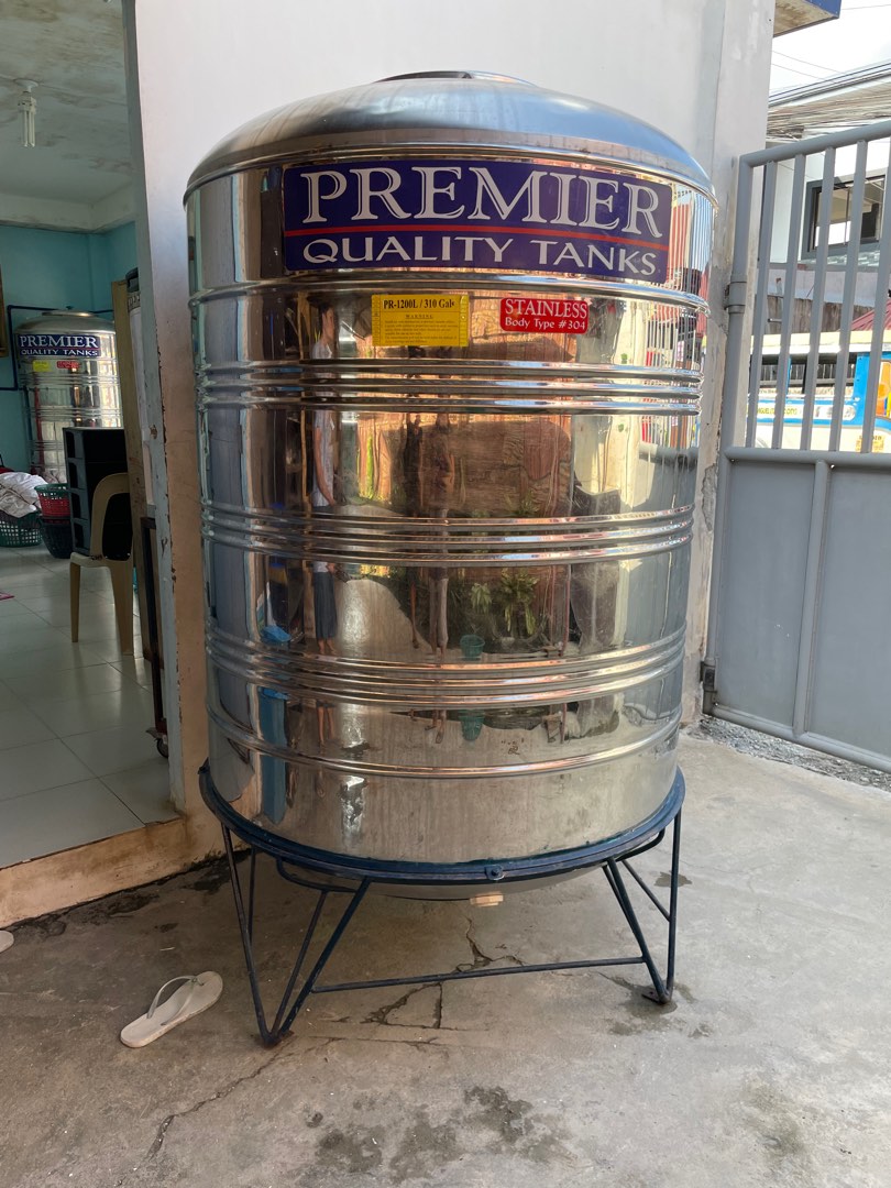 Premier Quality Stainless tank 1200Liters, Furniture & Home Living ...