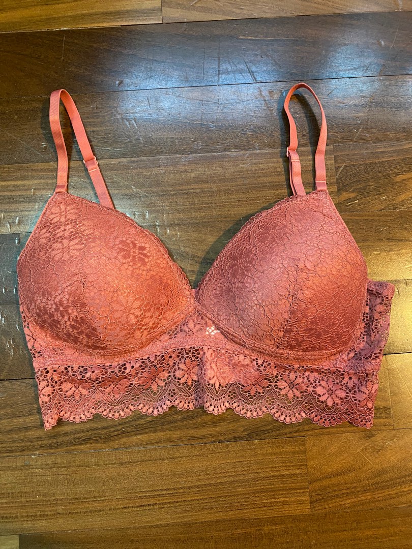 Primark Dusty Pink Bra, Women's Fashion, New Undergarments & Loungewear ...