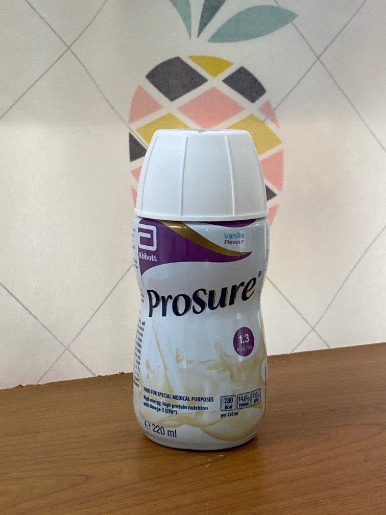 Prosure Vanilla Flavour, Food & Drinks, Beverages on Carousell