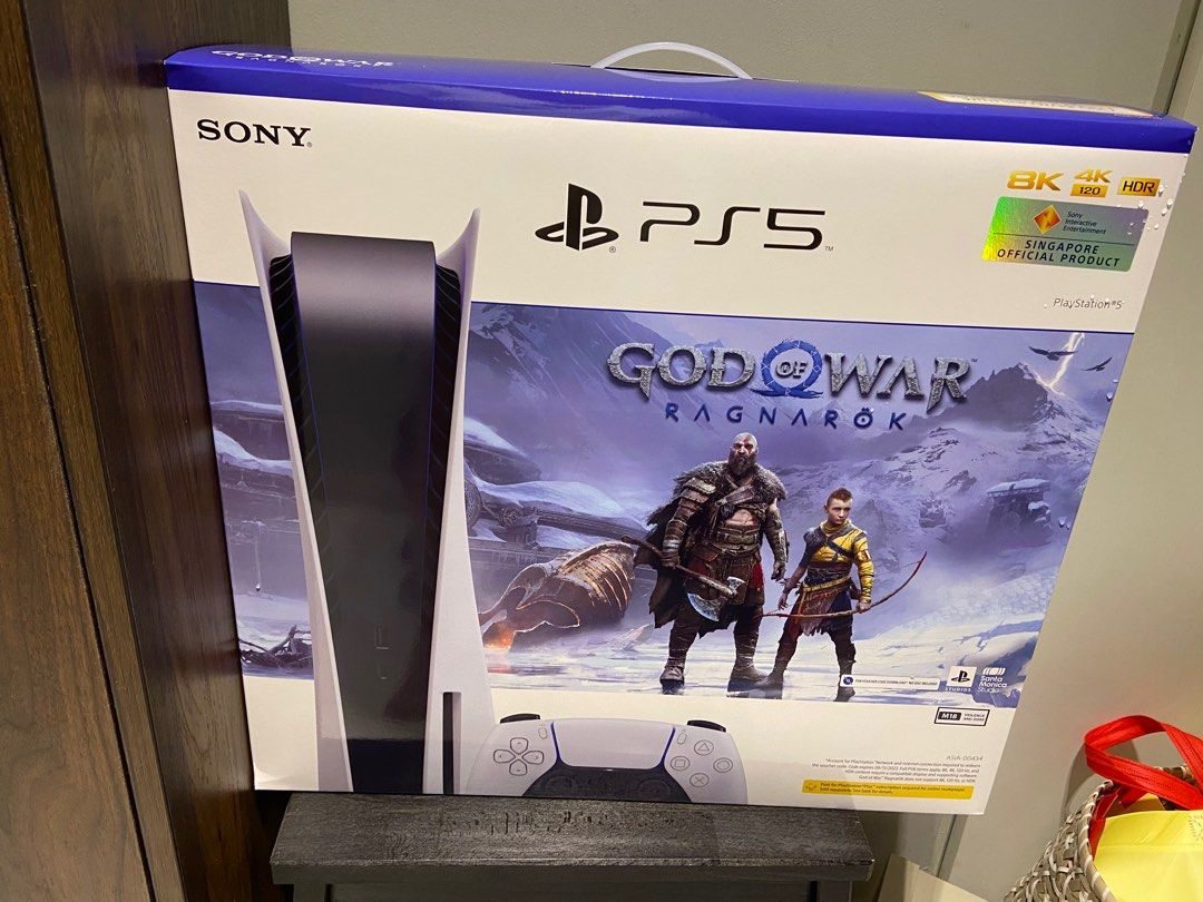 PS5 Disc Edition God of War Bundled, Video Gaming, Video Game Consoles, PlayStation on Carousell