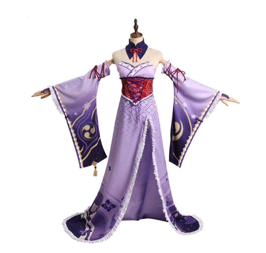 [Instock] Raiden Shogun Witch Cosplay Genshin Impact, Hobbies & Toys ...