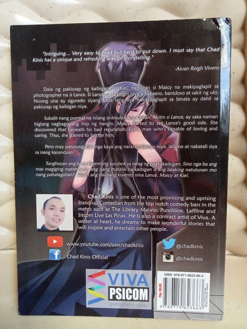 RAPTURED by CHAD KINIS (WATTPAD) VIVA PSICOM, Hobbies & Toys, Books ...