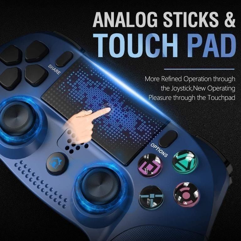 Ready Stock! Gamory Wireless Controllers For Ps4, Wireless Game Controller For Playstation 4/Pro ...