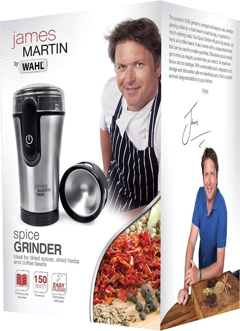 Ready Stock! Wahl ZX992-1 James Martin Spice Grinder, Coffee, Nuts ...
