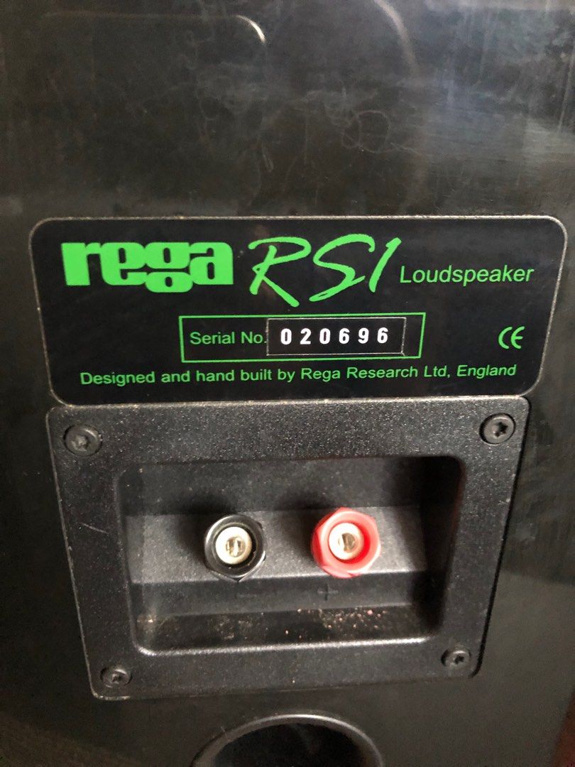 REGA RS1 BOOKSHELF SPEAKERS, Audio, Soundbars, Speakers & Amplifiers on ...