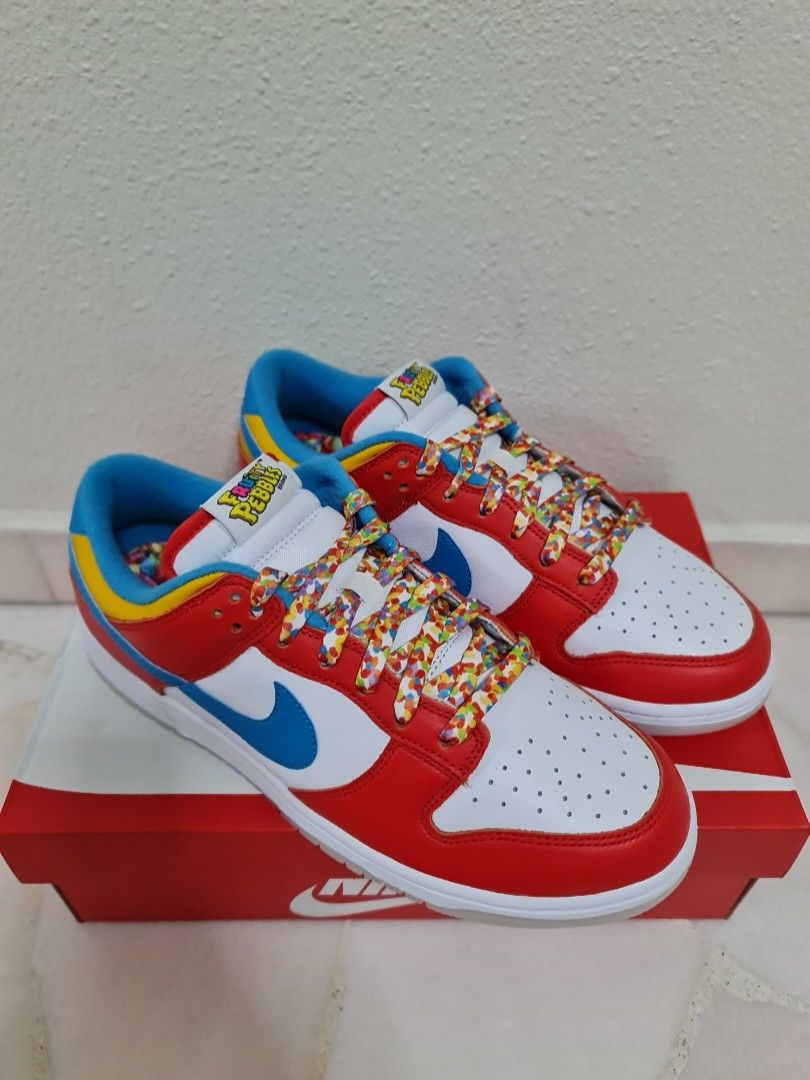 (Reserved) Nike Dunk Low Fruity Pebbles, Men's Fashion, Footwear ...