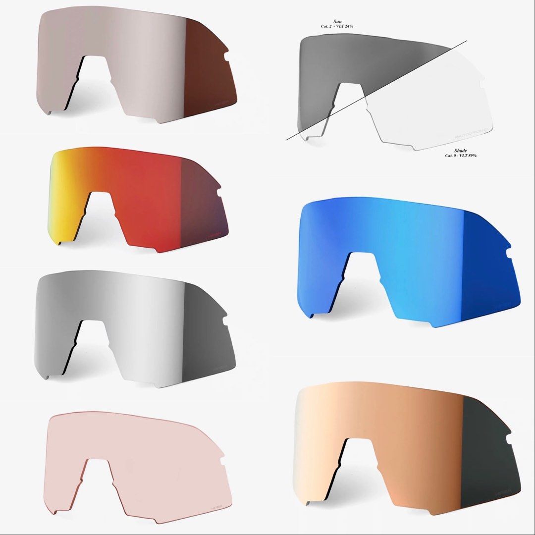 Ride 100% S3 Replacement Lenses, Men's Fashion, Watches & Accessories ...
