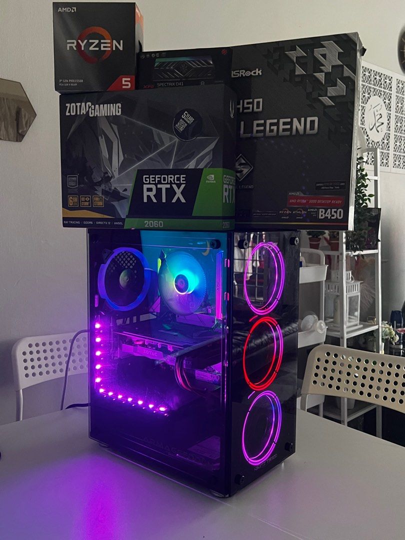 RTX + RYZEN 16GB RAM 3200mhz pc gaming editing, Computers & Tech ...