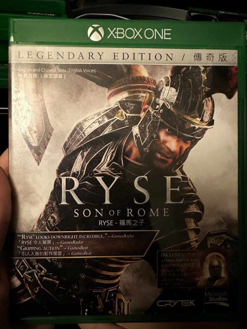 Ryse Son of Rome xbox, Video Gaming, Video Games, Xbox on Carousell
