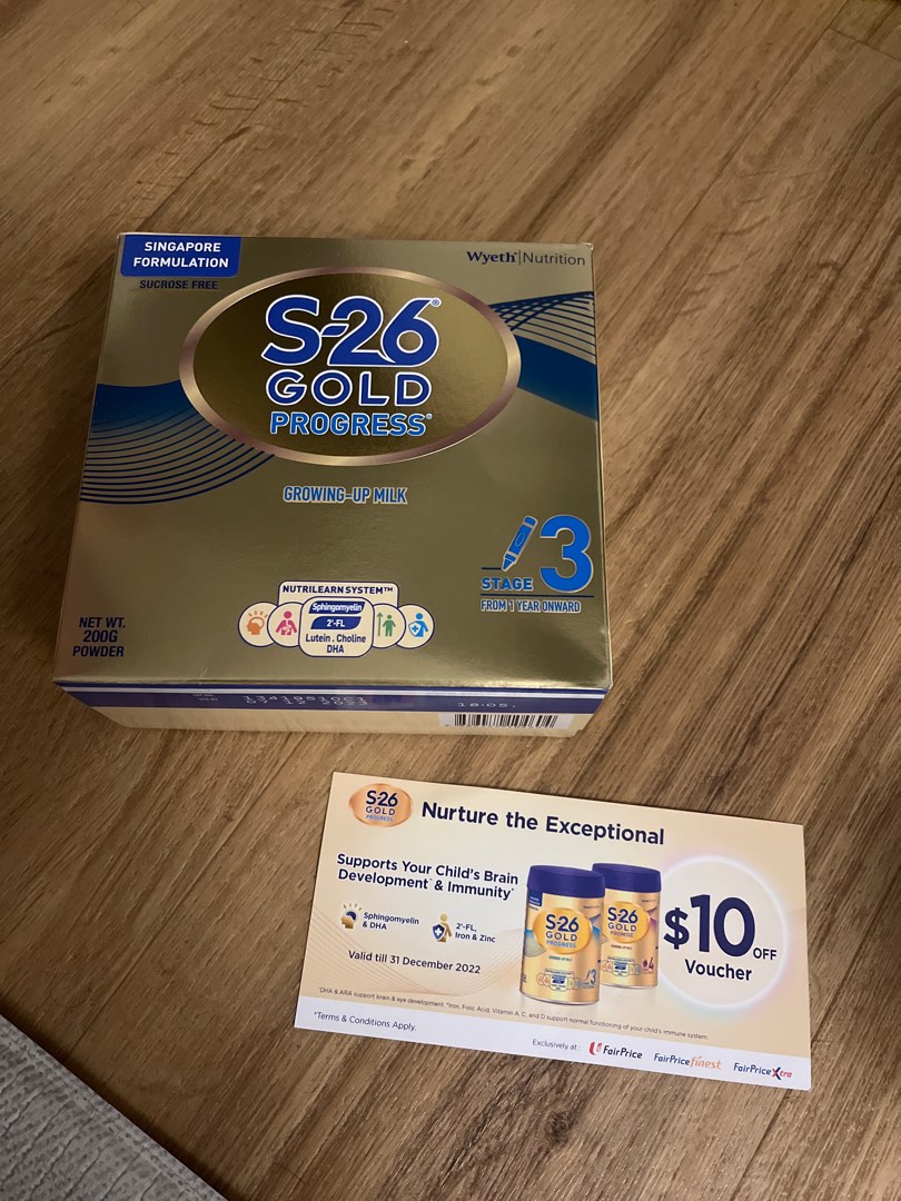 S26 Gold Stage 3, Babies & Kids, Nursing & Feeding, Breastfeeding & Bottle Feeding on Carousell