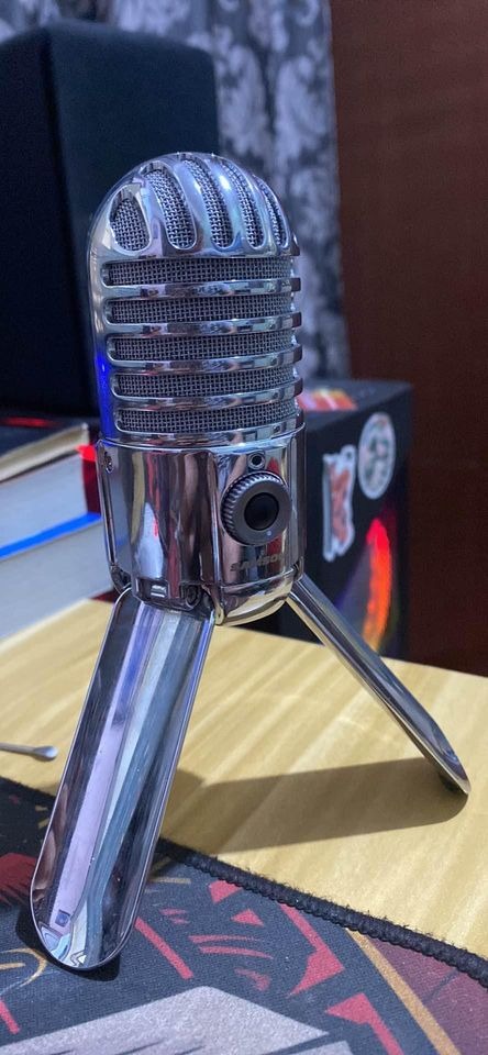 Samson Meteor Condenser Microphone, Audio, Microphones on Carousell