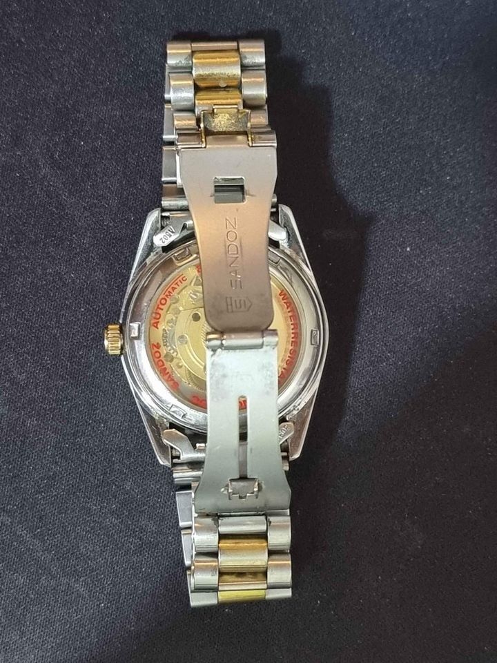Sandoz Gold Silver Stainless Steel Automatic, Luxury, Watches on Carousell