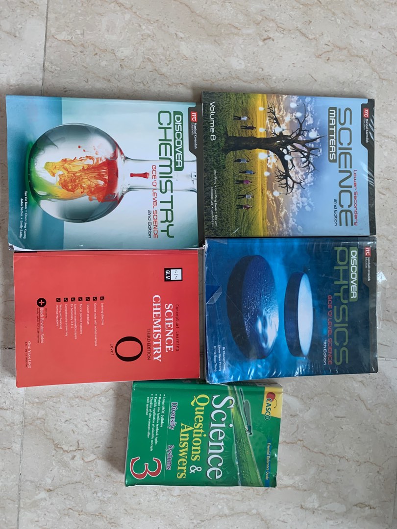 science upper and lower sec textbooks, Hobbies & Toys, Books & Magazines, Textbooks on Carousell