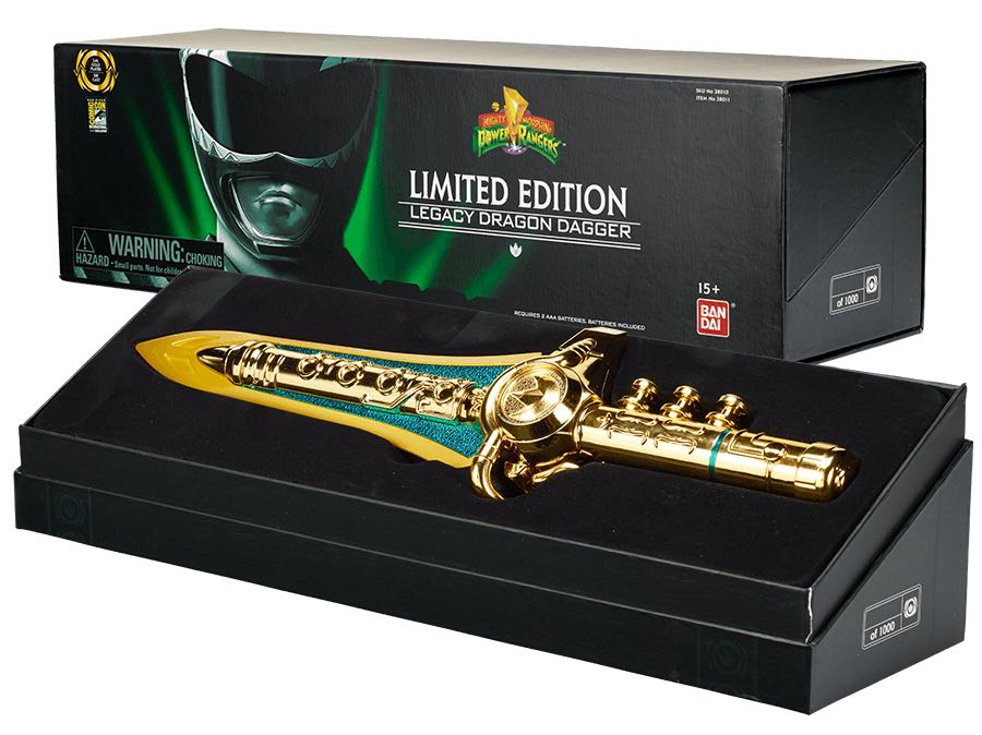 SDCC POWER RANGERS DRAGON DAGGER AND SABA SWORD, Hobbies & Toys, Toys ...
