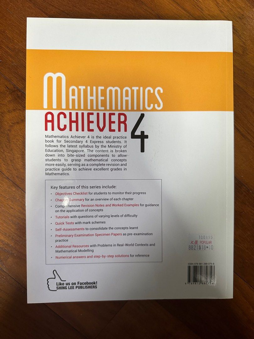sec 4 math assessment book, Hobbies & Toys, Books & Magazines ...