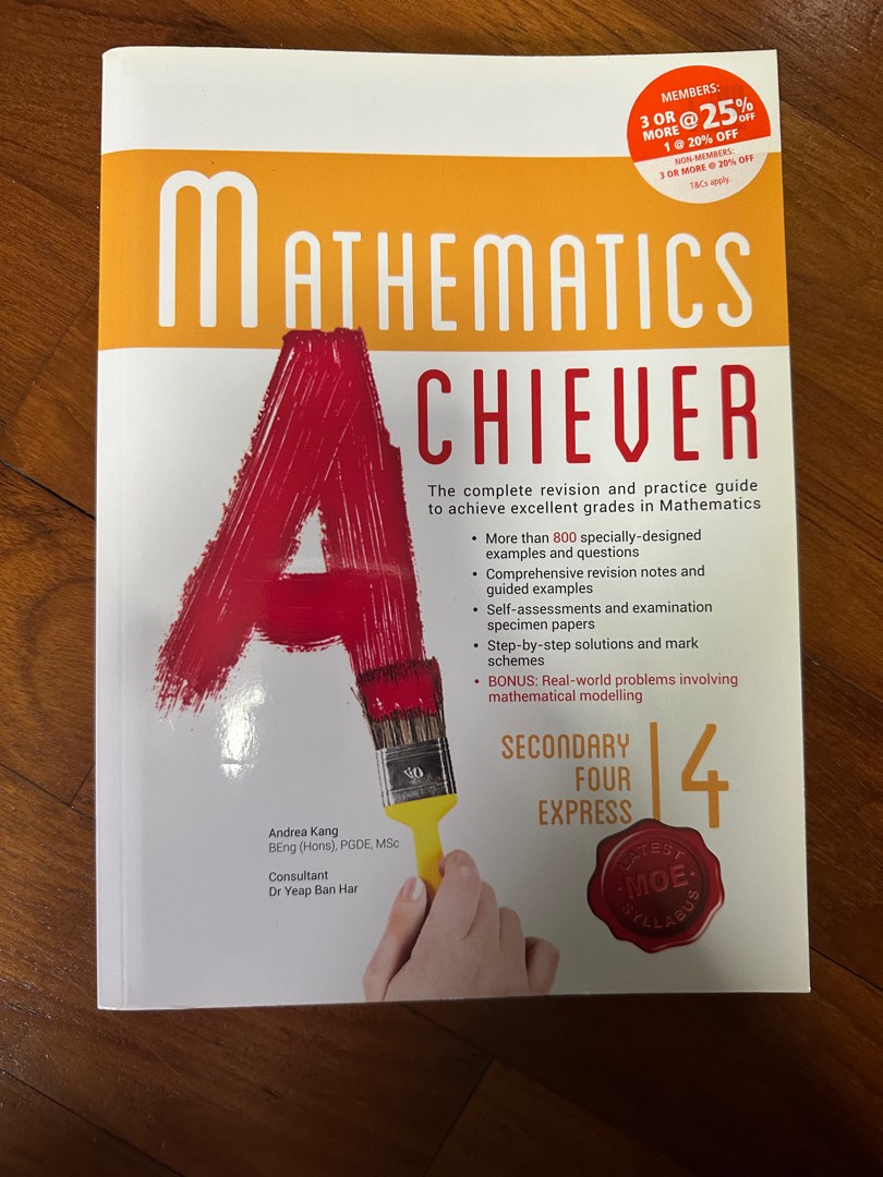 sec 4 math assessment book, Hobbies & Toys, Books & Magazines ...