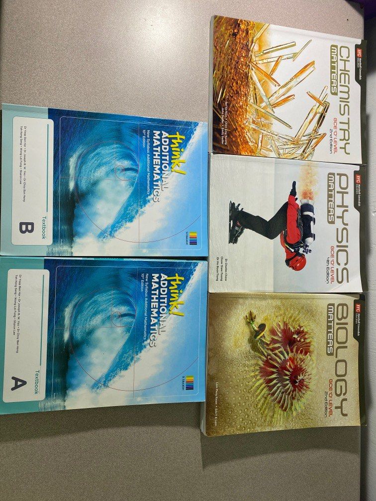 Secondary school textbooks, Hobbies & Toys, Books & Magazines ...