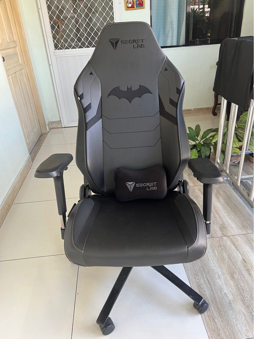 Secret Lab - Dark Knight Edition, Furniture & Home Living, Furniture ...