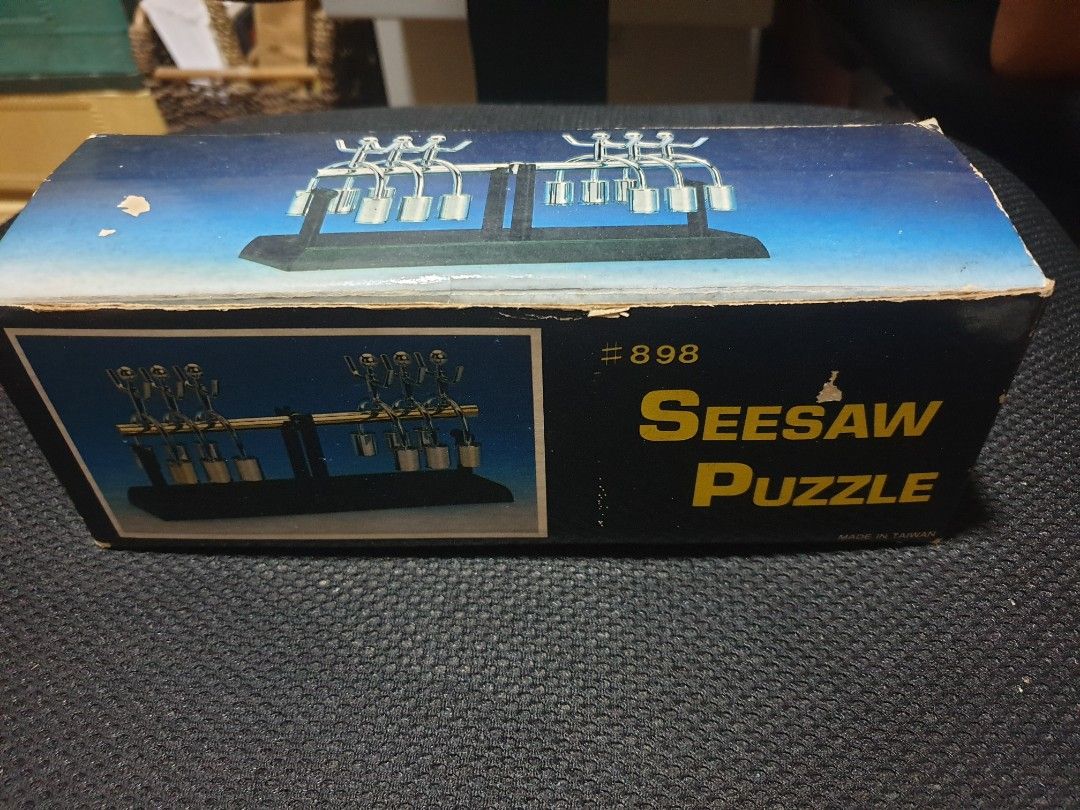 Seesaw Puzzle, Hobbies & Toys, Toys & Games on Carousell