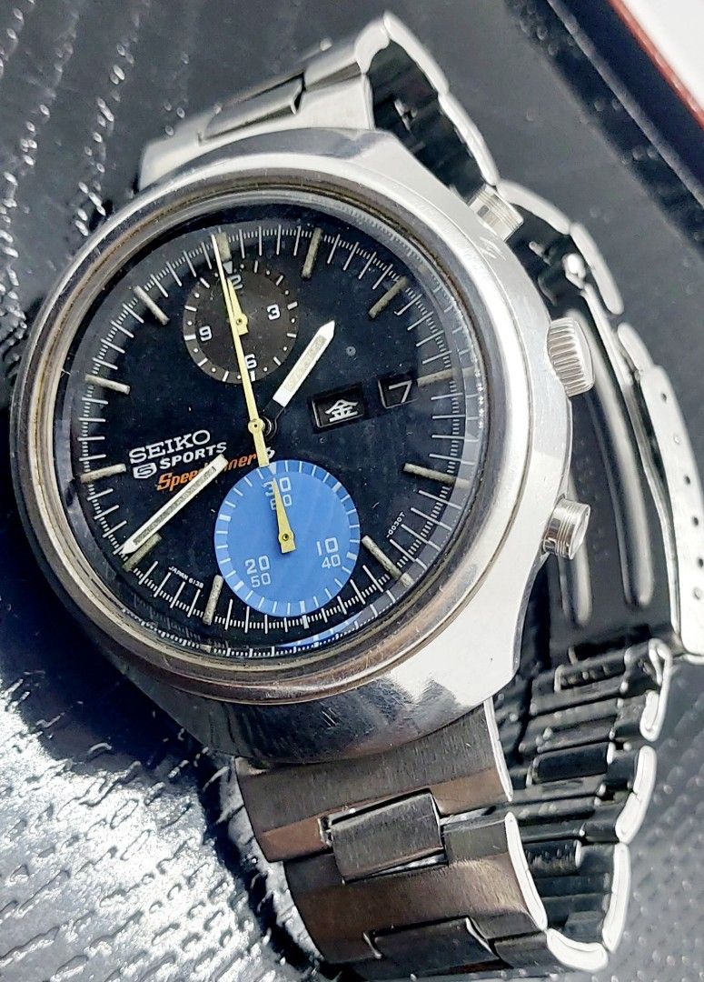 Seiko 5 Speedtimer 6138-0020, Luxury, Watches on Carousell