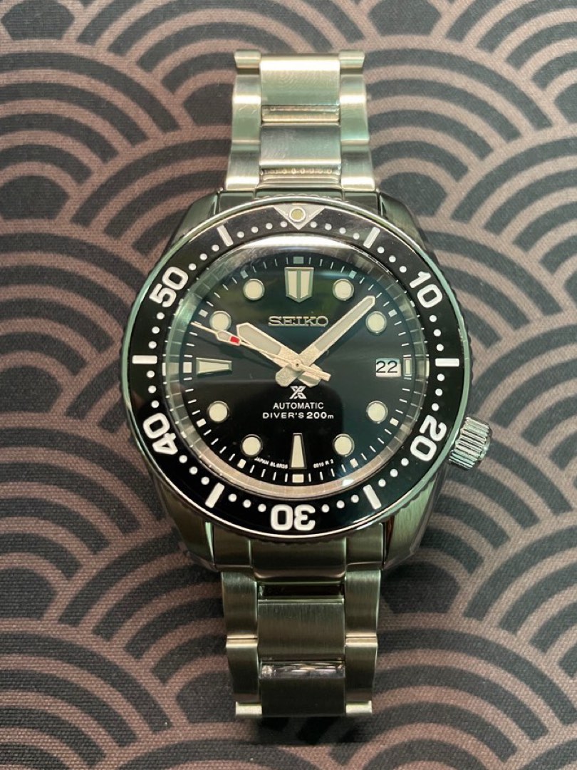 Seiko Marine Master 200 Custom Mod "SPB185 Black" 42mm case, Men's ...