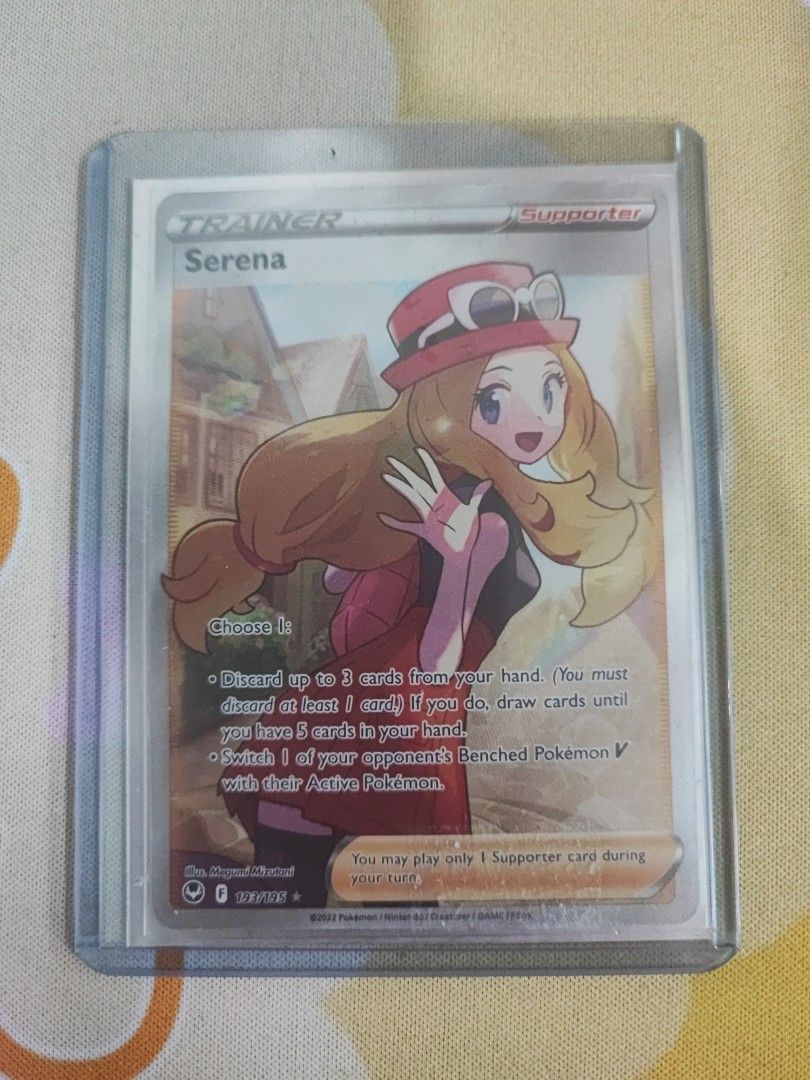 Serena Full Art ( Silver Tempest ), Hobbies & Toys, Toys & Games on ...