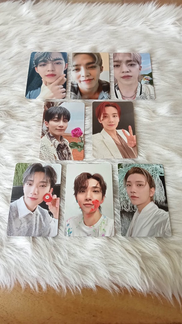 Seventeen photocards official pcs fts attacca semicolon sector 17 ...