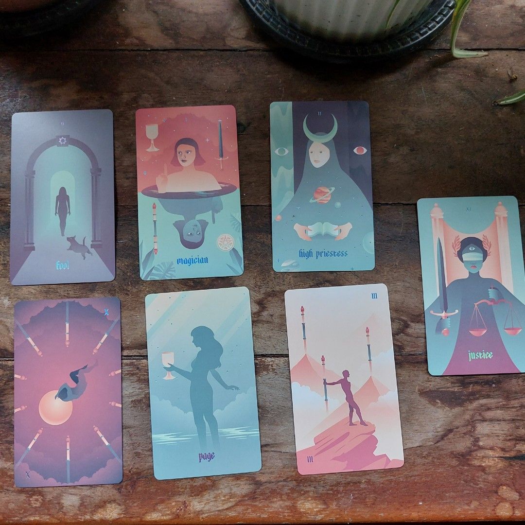 Seventh Sphere Rider Waite Tarot Deck Labyrinthos Hobbies And Toys Toys And Games On Carousell