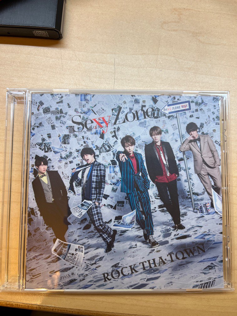 Sexy Zone Rock Tha Town 通常版盤, 興趣及遊戲, 音樂樂器 & 配件, 音樂與媒體 - CD 及 DVD - Carousell