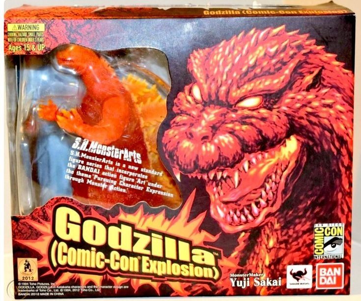Sh Monsterarts Godzilla Comic Con Explosion Exclusive, Hobbies & Toys, Toys & Games on Carousell