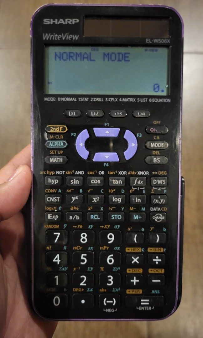 Sharp EL-W506X Scientific Calculator, Mobile Phones & Gadgets, Other ...