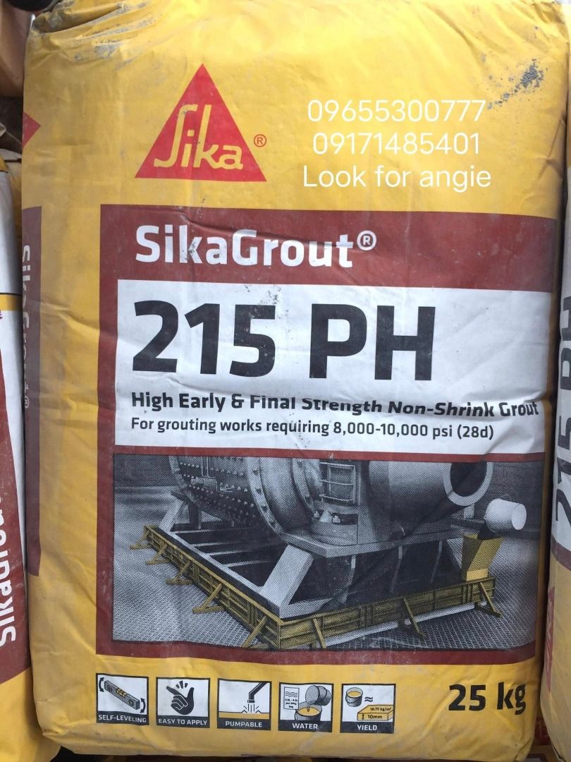 Sika Grout, Commercial & Industrial, Construction & Building Materials ...