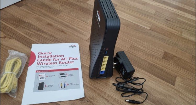Singtel Wifi Gigabit Router AC Plus., Computers & Tech, Parts ...